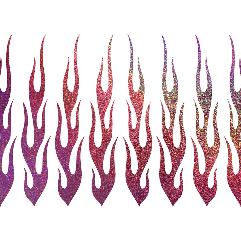Flame Decals - Etsy