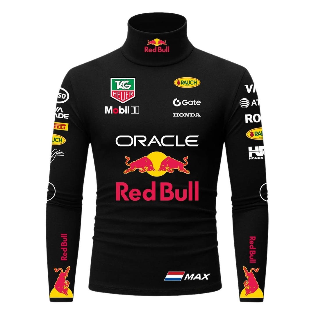 Premium Max Verstappen Inspired 2025 F1 Undersuit Tee | Base Layer ...