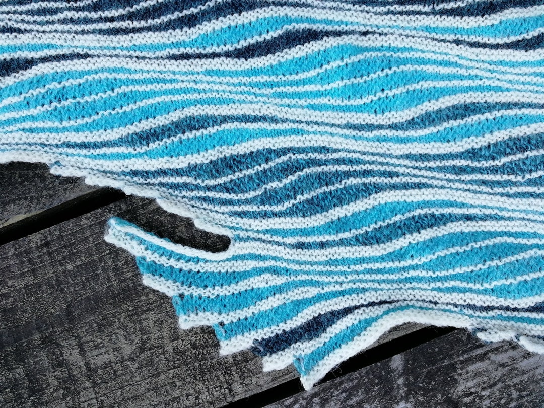 Ripple Tide Shawl KIT - Etsy