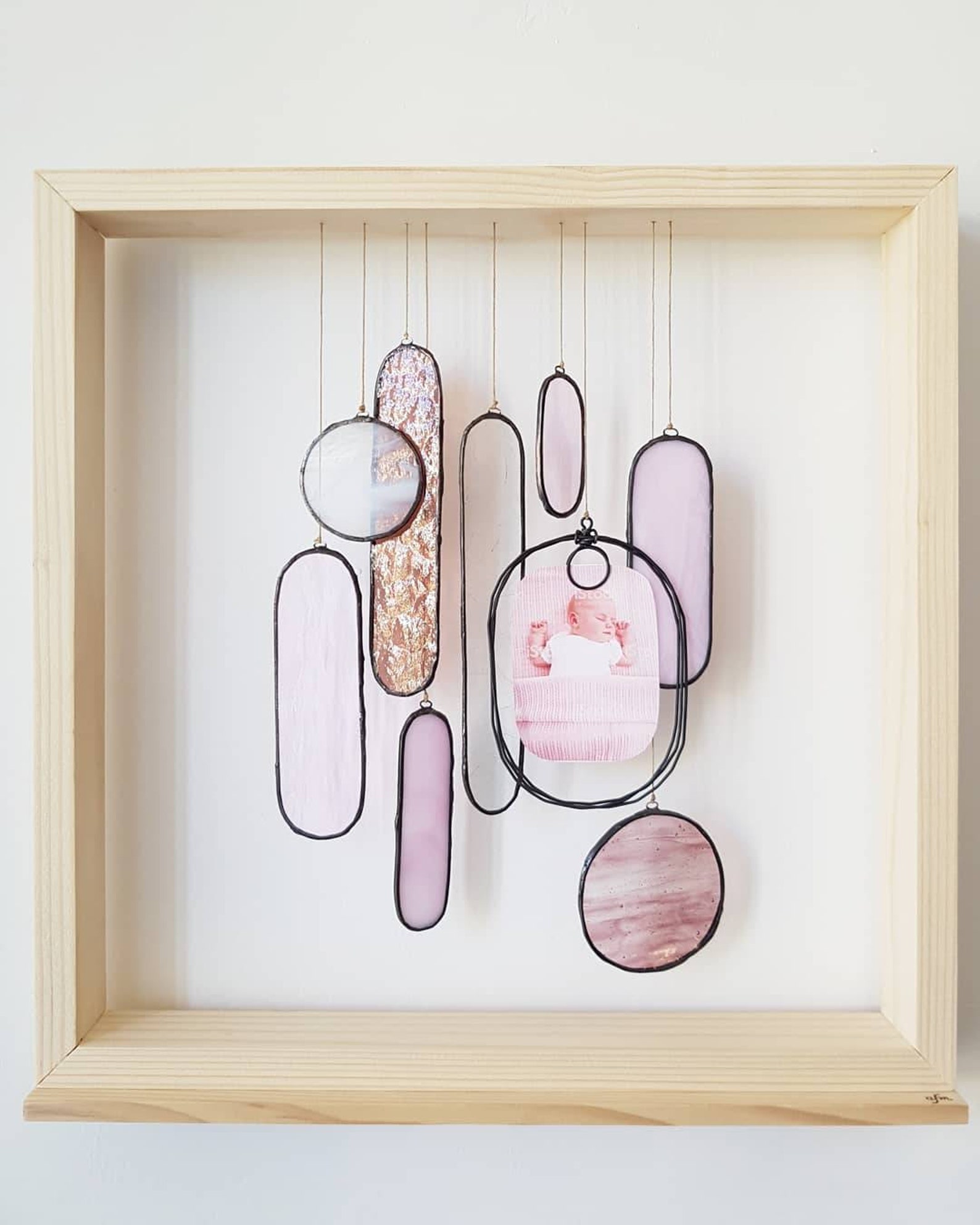 Cadre déco tableau à accrocher ou à poser / vitrail Tiffany - Etsy France