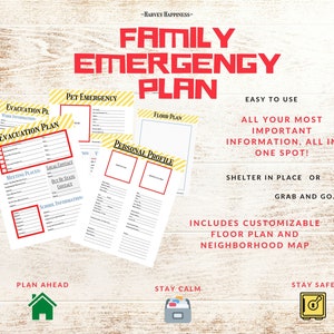 Plan Ahead, Stay Calm and Stay Safe With These Easy to Use Family ...