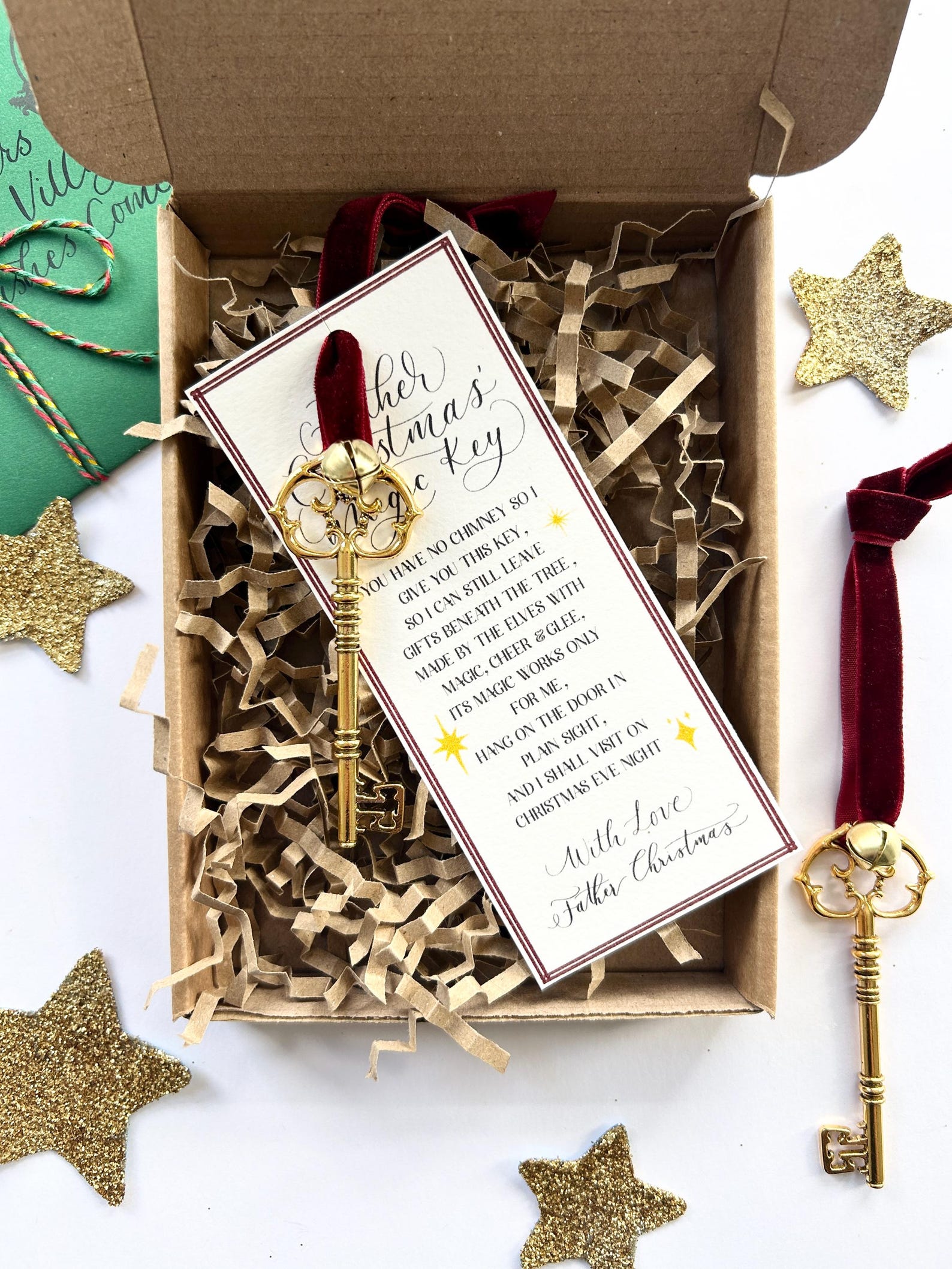 Magic Father Christmas / Santa Key - Etsy UK