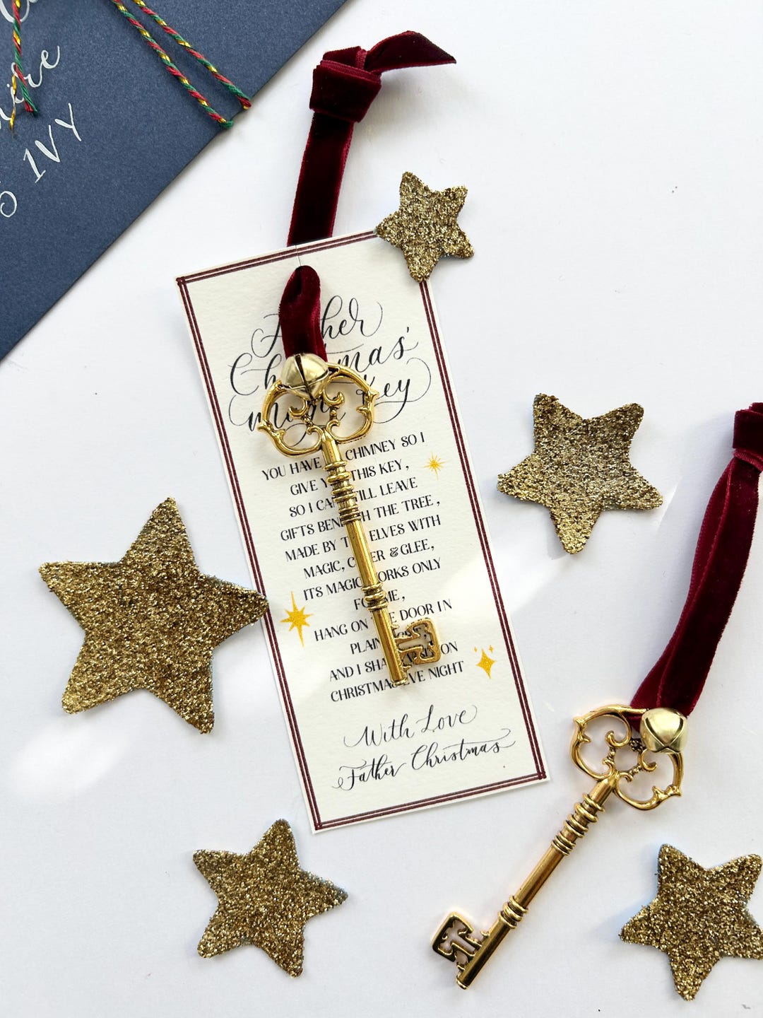 Magic Father Christmas / Santa Key - Etsy