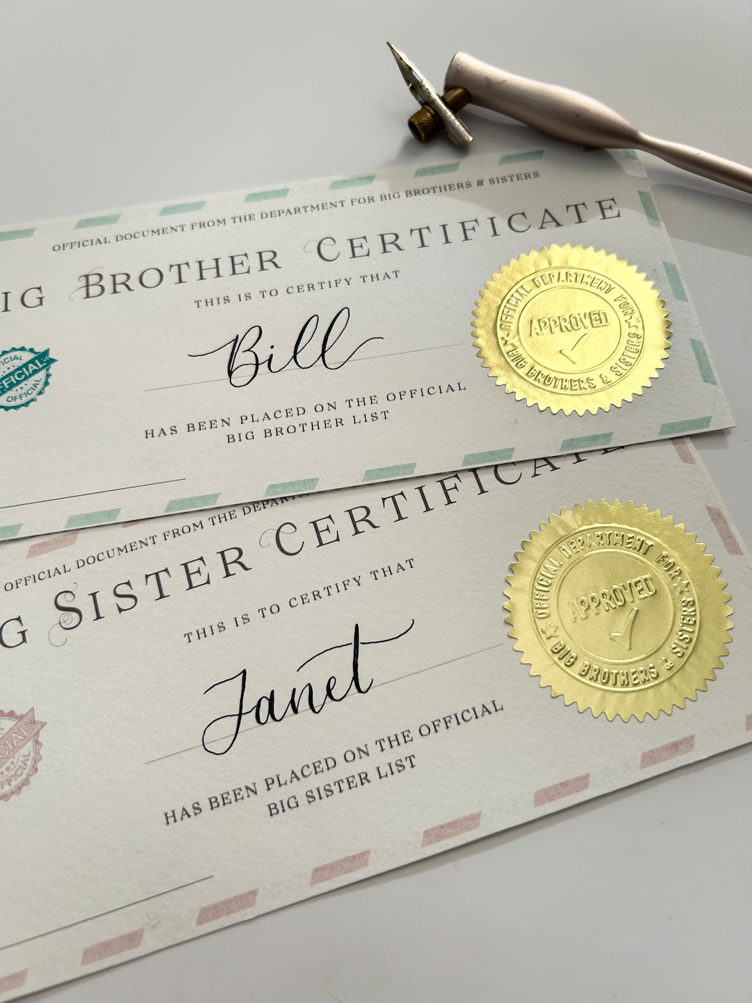 New Baby Pregnancy Announcement for Big Brothers and Sisters ...