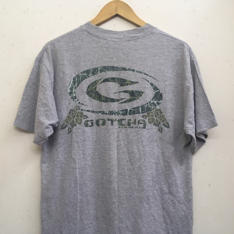 Vintage 90s Gotcha Hawaii Tshirt Size M/skate Surf/90s Clothing - Etsy