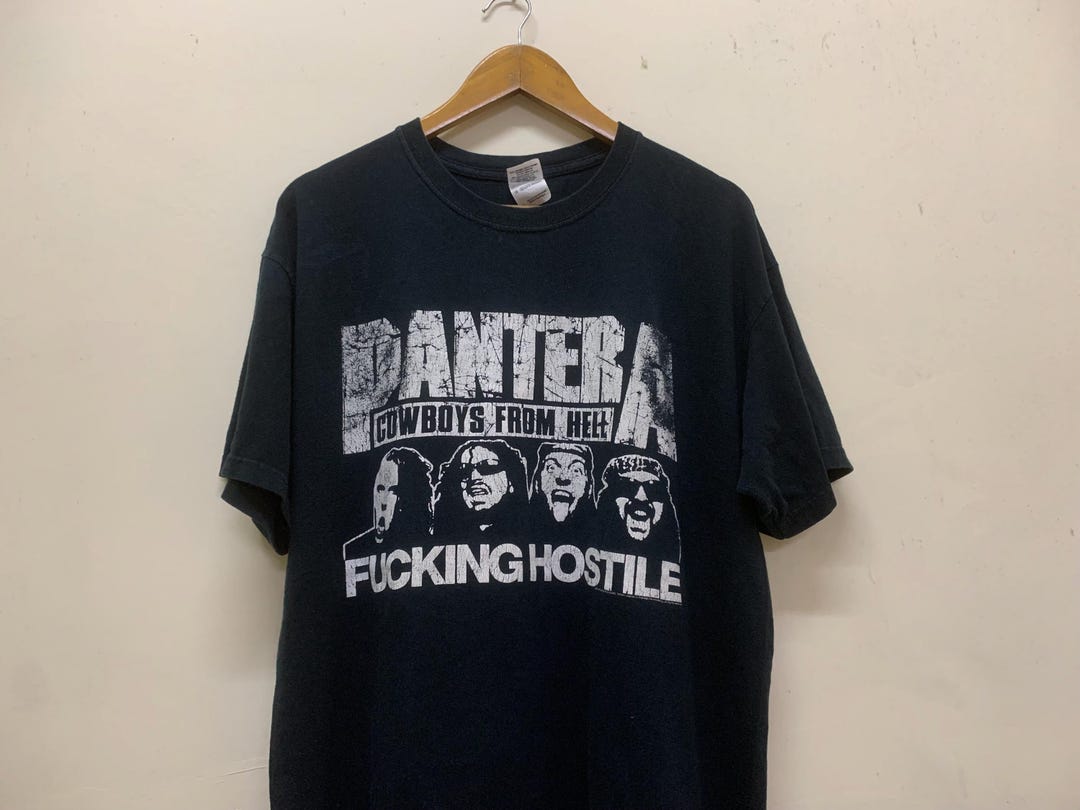 Vintage 00s Pantera Groove Metal Band Tshirt L/metal/glam Metal/tharsh ...