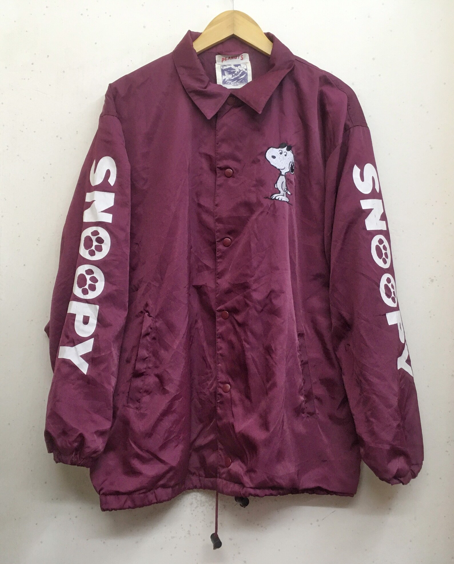 Vintage 90s Snoopy jacket size L/peanut jacket/Cartoon - Etsy 日本