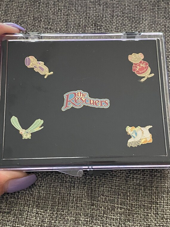 Disney Collector Pin the Rescuers 5 Pins Boxed Set 1999 - Etsy