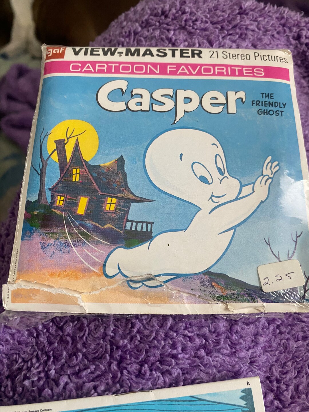 Casper the Friendly Ghost View-master Reels Packets 1961 W Booklet-jf ...