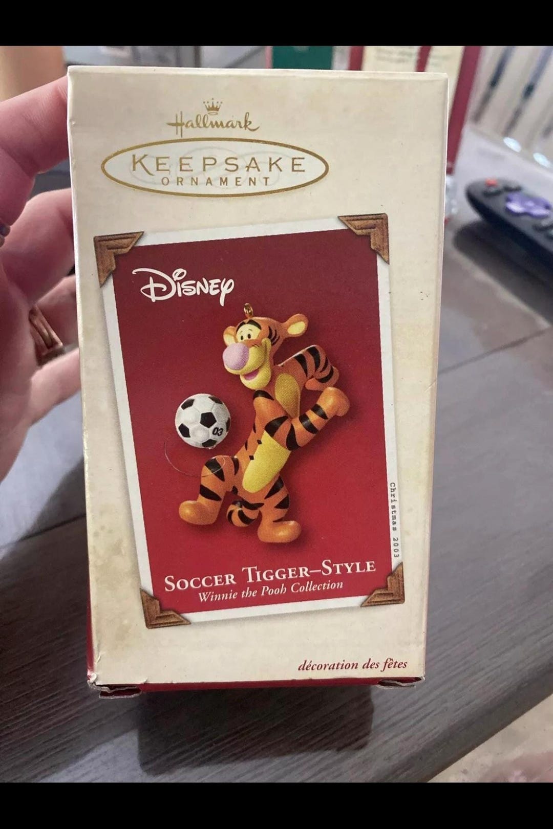 Vtg 2003 Hallmark Soccer Tigger Style Disney Winnie the Pooh Keepsake ...