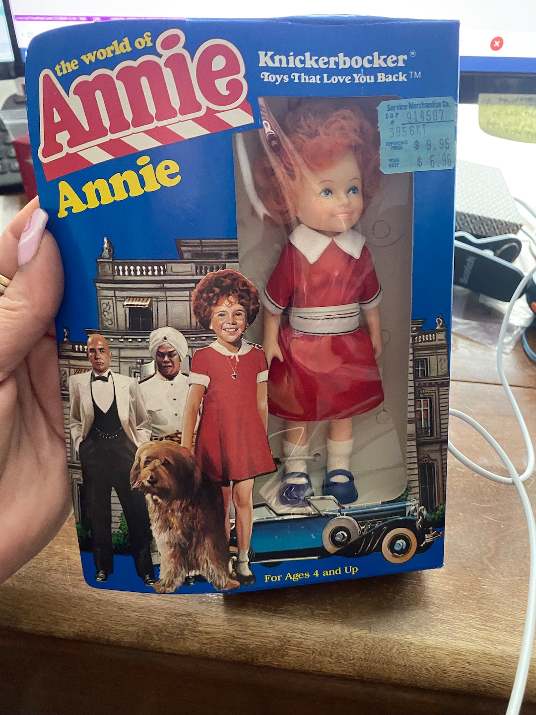 Vintage 1982 the World of Annie 6" Doll Knickerbocker Toy Co - Etsy