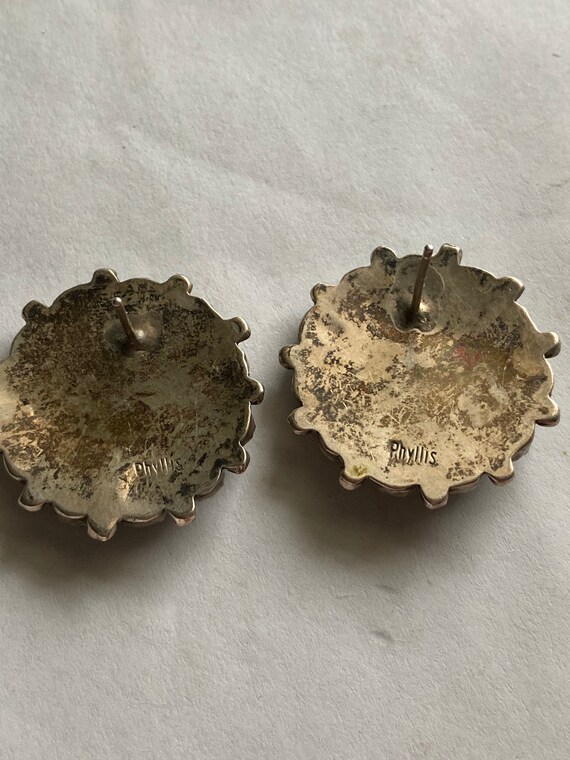 Navajo PHYLLIS GILBERT ORTEGA Sterling Silver Turquoi… - Gem