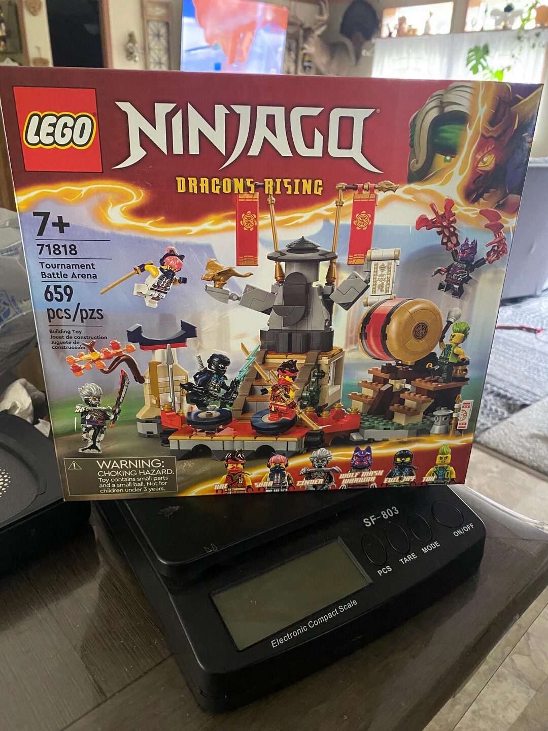 LEGO NINJAGO Tournament Battle Arena 71818 Building Toy Set 6 ...