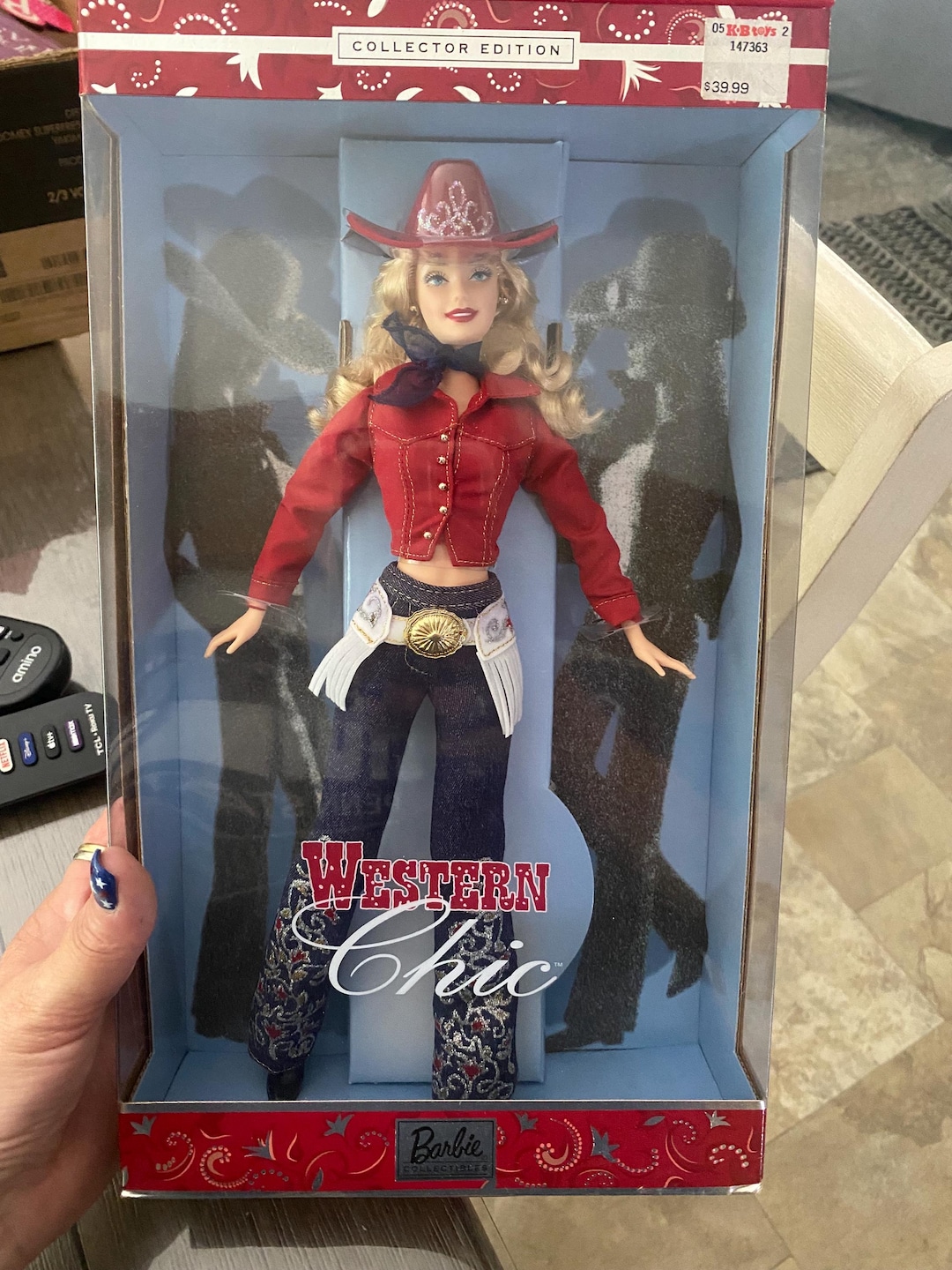 Barbie Western Chic Barbie Doll 55487 Collector Edition 2001 Mattel New ...