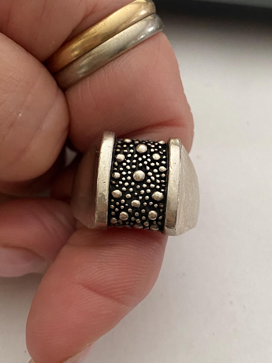 Michael Dawkins Starry Night Sterling Silver Ring Size 7 - Etsy