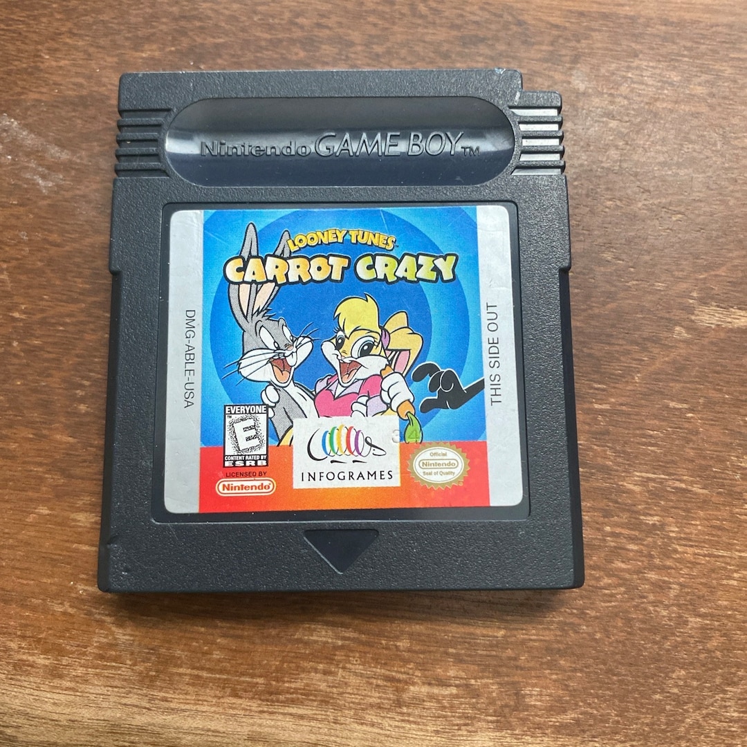 Looney Tunes Nintendo Game Boy Color GBC 1999 Authentic Cartridge Only ...