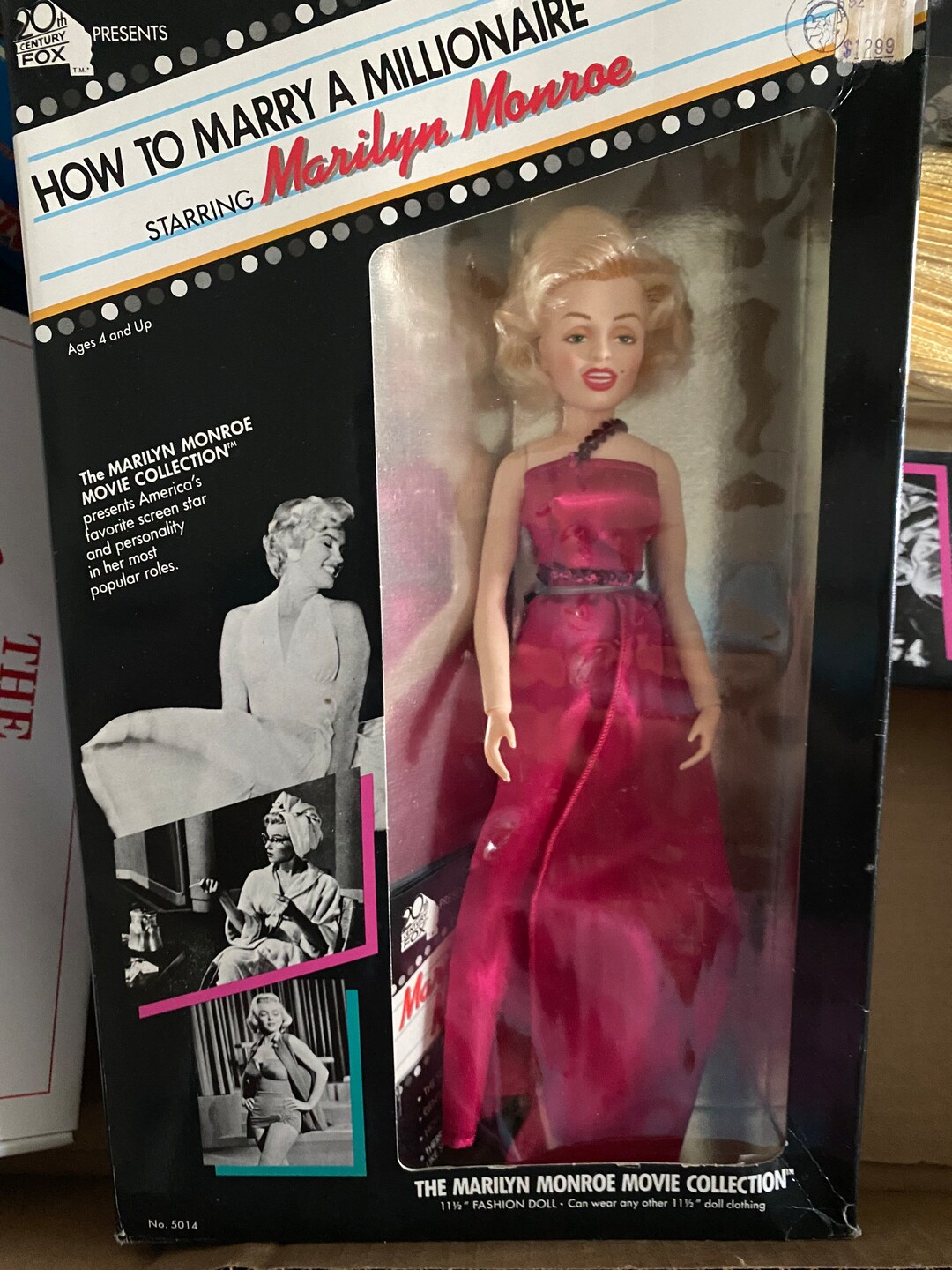 Vintage 1982 Tristar Marilyn Monroe Doll How to Marry A Millionaire ...