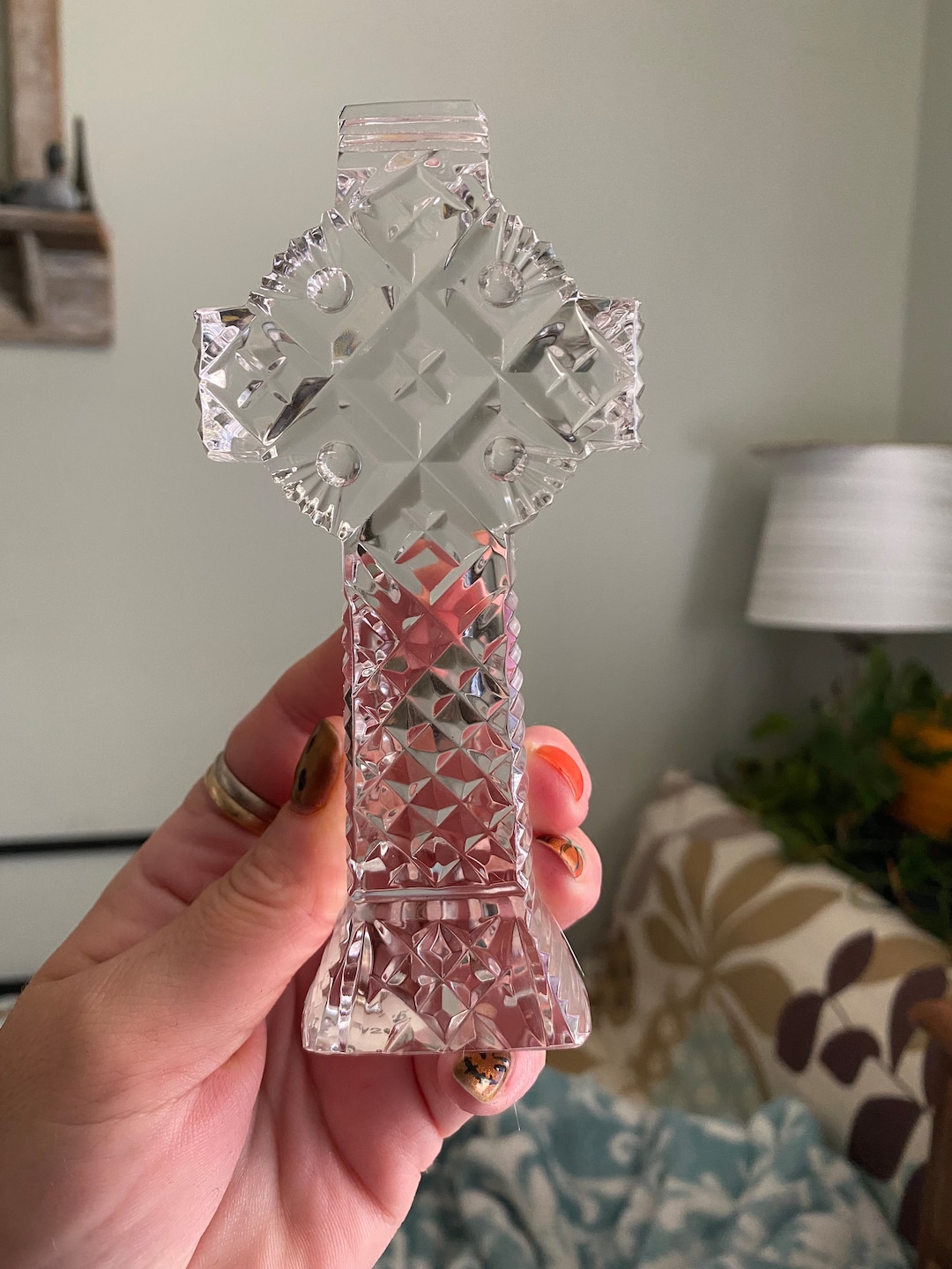 Waterford Crystal CELTIC CROSS Figure 5 1/2af - Etsy