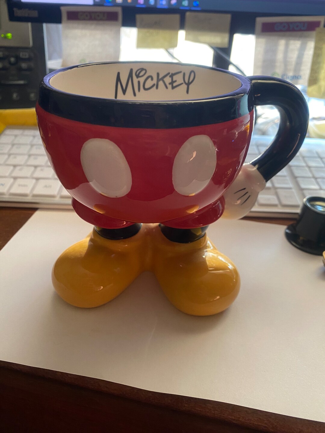 Mickey Mouse Bottom Pants Legs Coffee Mug Cup From Walt Disney World ...
