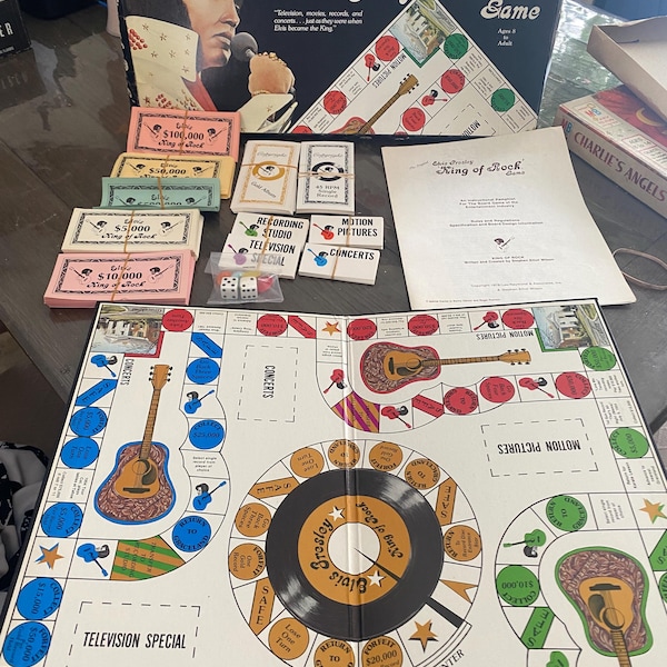 Elvis Presley Board Game - Etsy