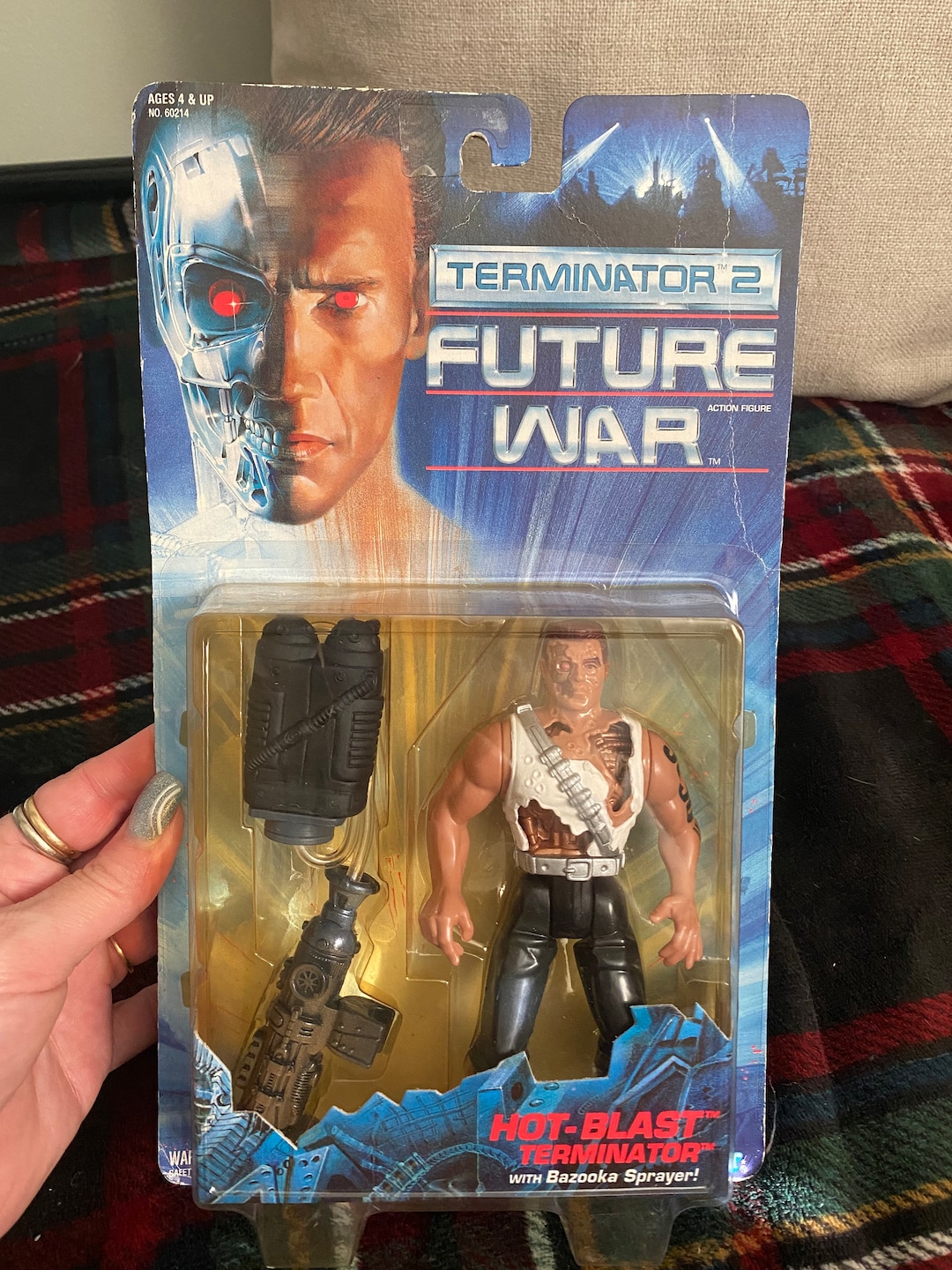 1992 Kenner Terminator 2 Judgment Day Future War Hot Blast Action ...