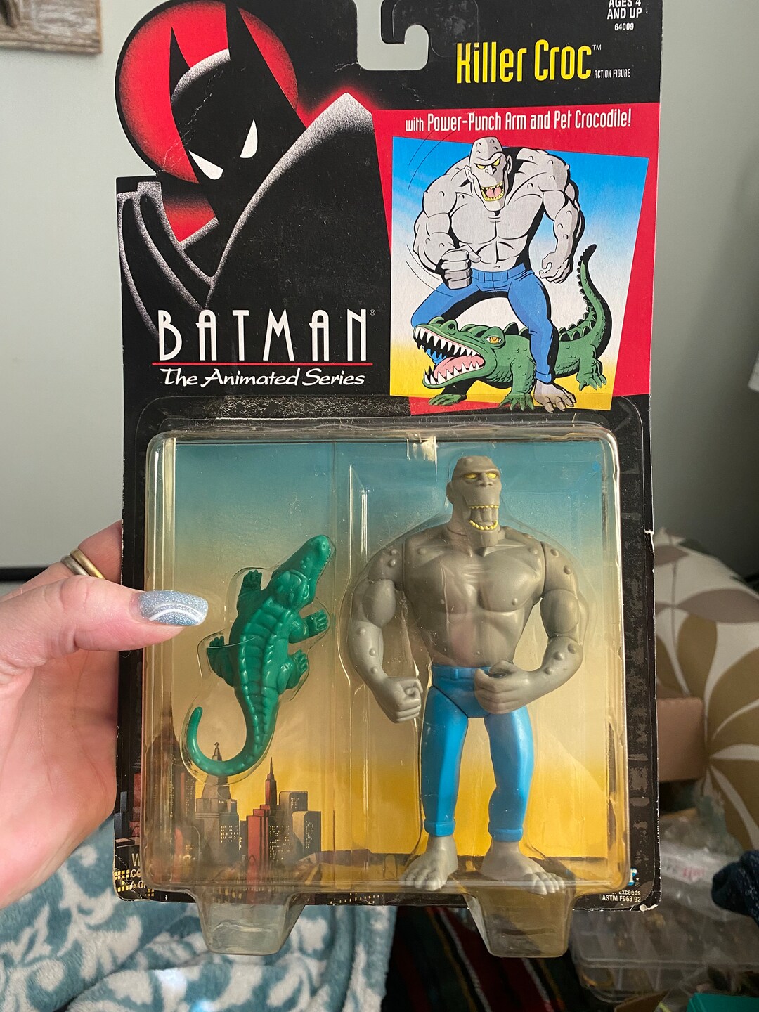 Kenner Batman the Animated Series 1994 Killer Croc Action Figure - Etsy