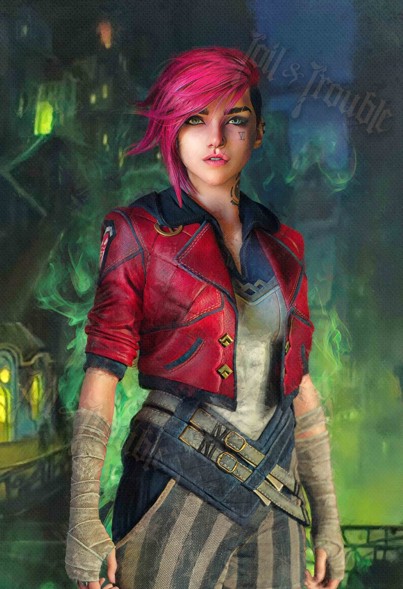 Arcane Vi Poster 8.5x11 Digital Download Arcane League of - Etsy