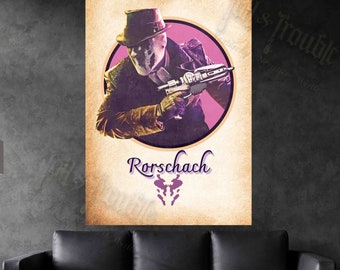 Watchmen Rorschach Poster - Etsy