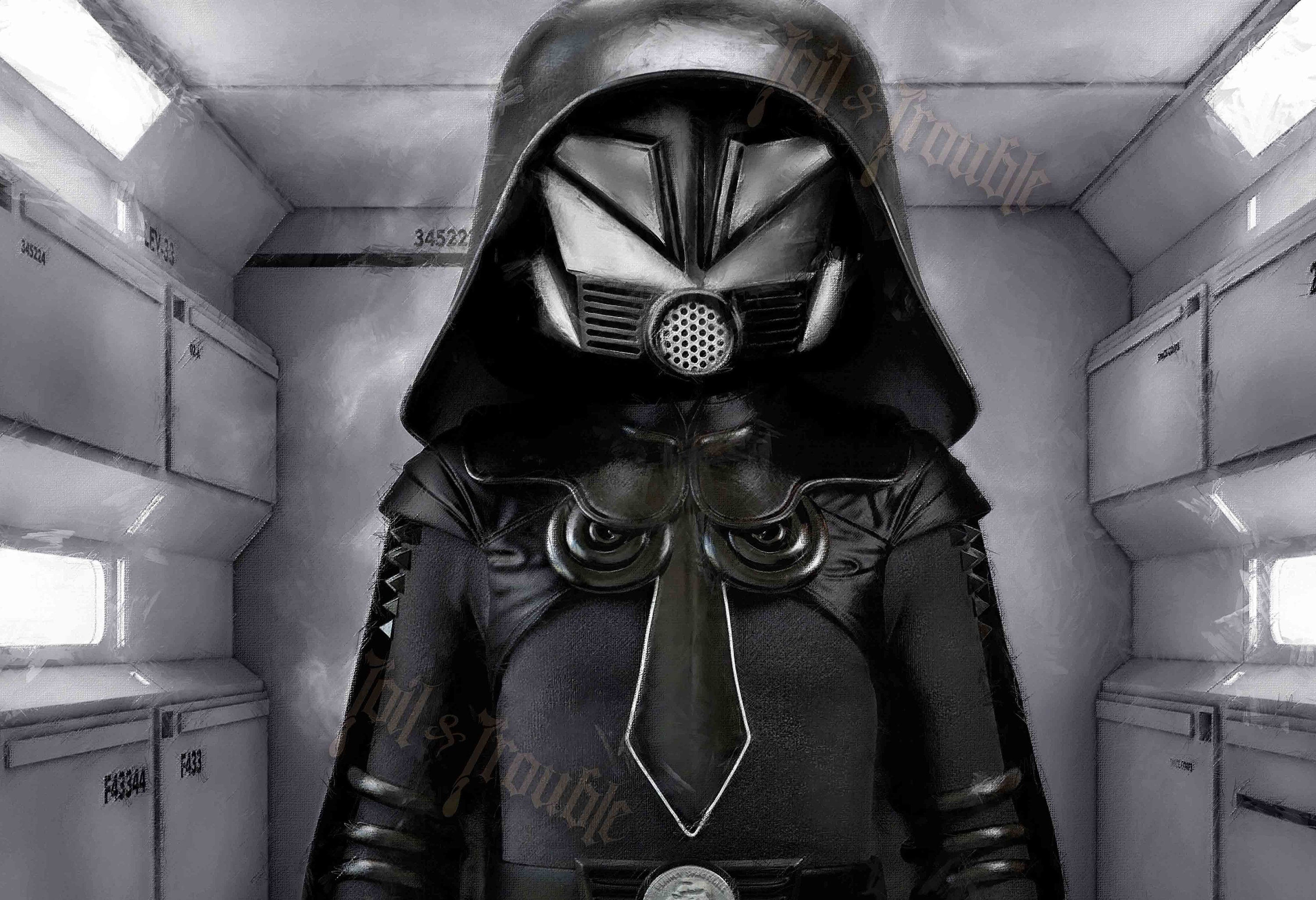 Dark Helmet Poster Print Large and Small Sizes Spaceballs of - Etsy