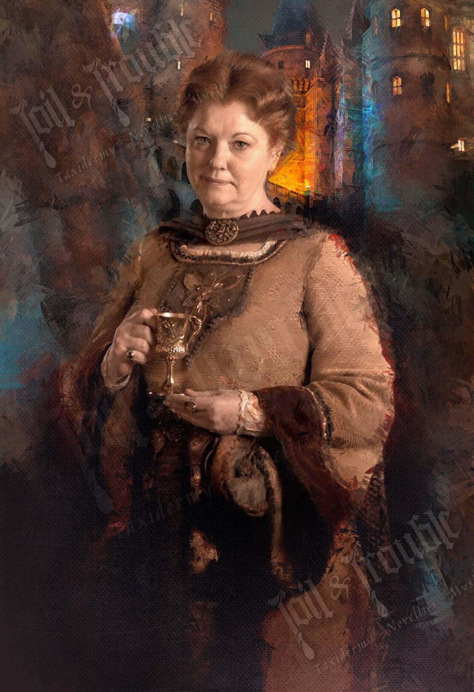 Helga hufflepuff portrait potter Fans poster print Gift Large | Etsy