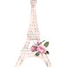 Rose Gold Paris Wall Art Eiffel Tower Decor Paris Poster - Etsy
