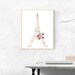 Rose Gold Paris Wall Art Eiffel Tower Decor Paris Poster - Etsy