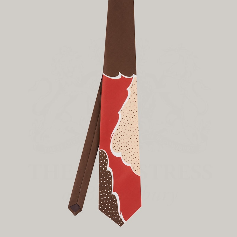 Brown Tie 1940s - Etsy UK