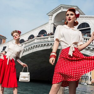 Helen Blouse in Cream (cream Ric-rac) by the Seamstress of Bloomsbury ...