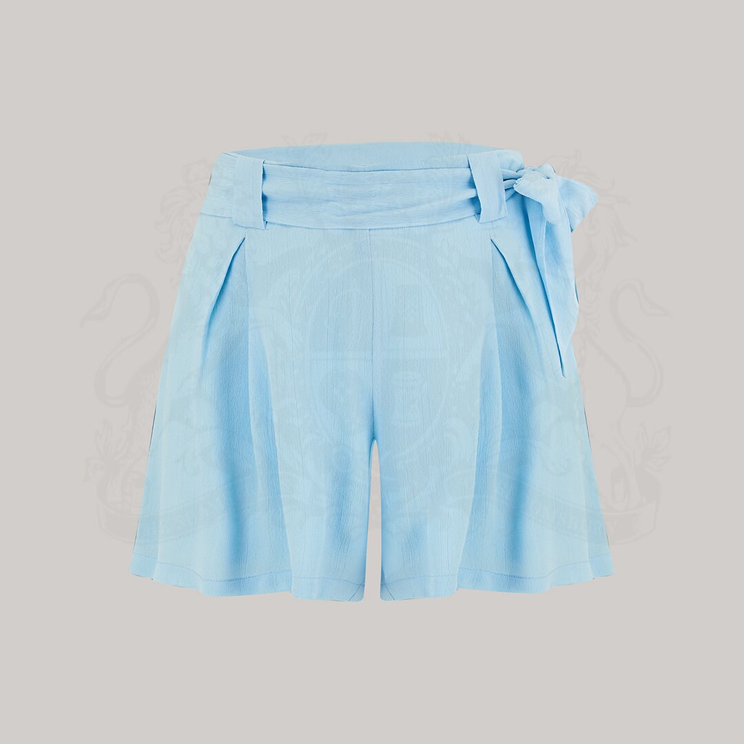 Emma Tap Shorts in Powder Blue by the Seamstress of Bloomsbury ...