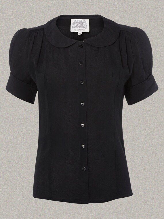 1940s Blouses: Button up, Crop, T -Shirt, & Peasant Top History