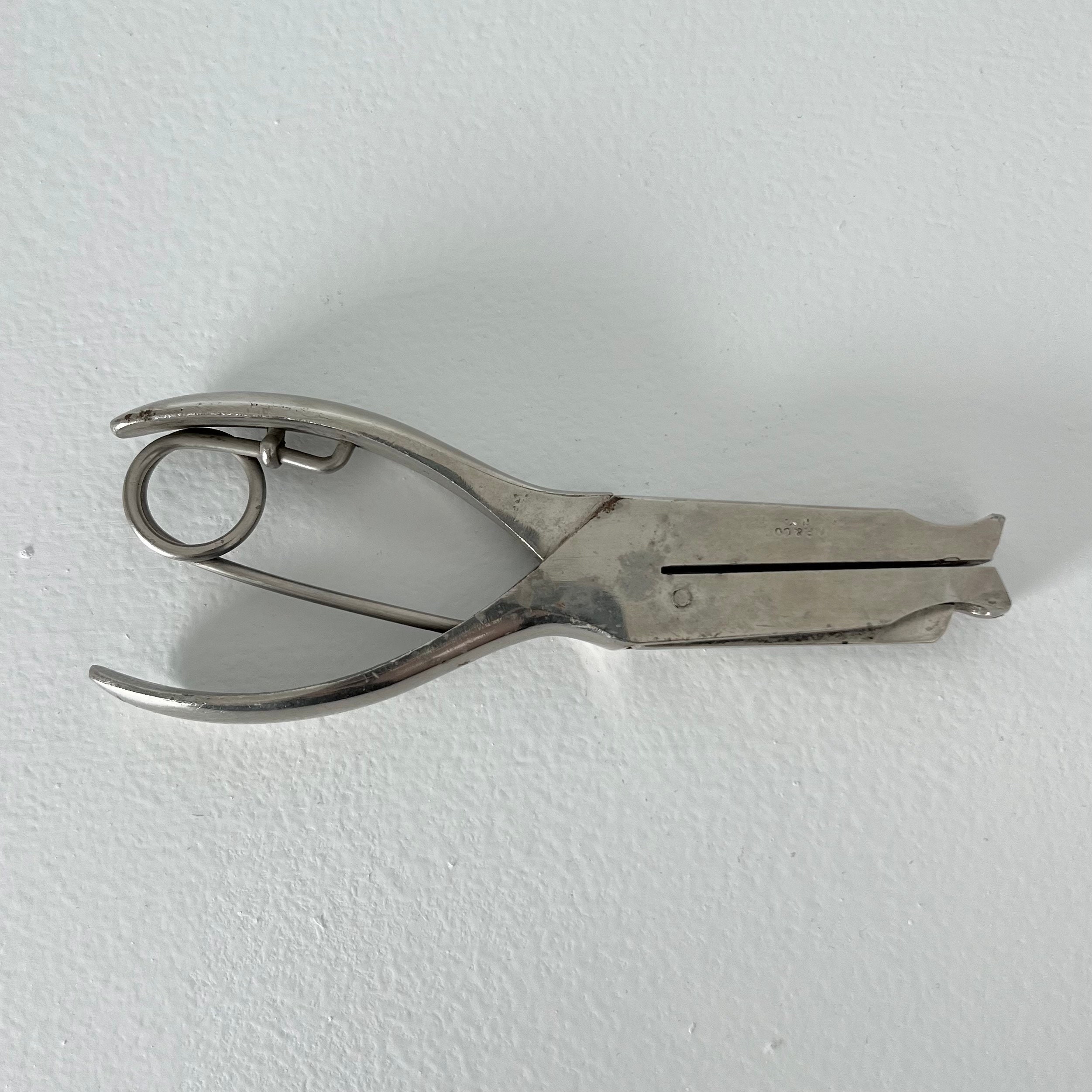 Railroad Conductor Ticket Punch, Finger Ring Handle, A.F. & Co. NY ...