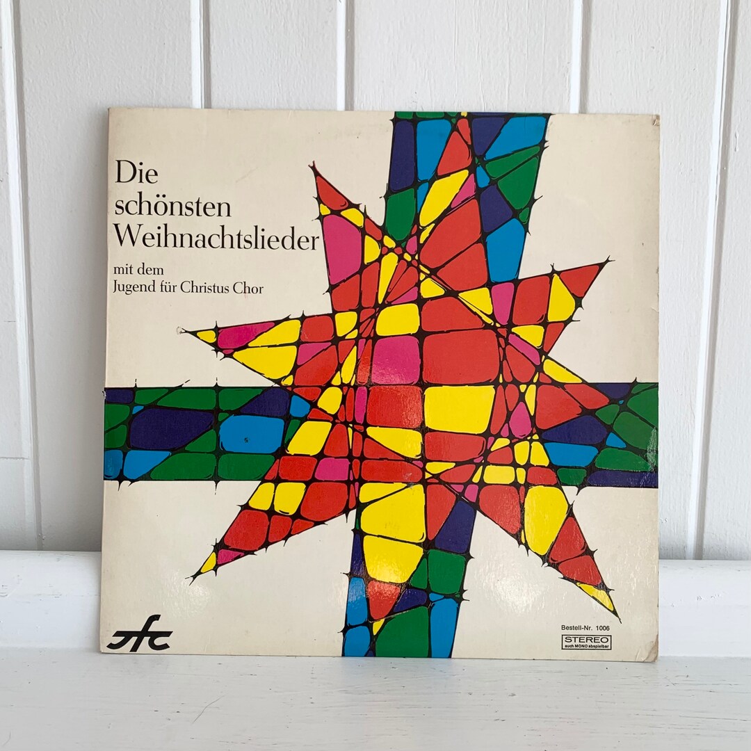 Vintage Vinyl , German Christmas Carol Record, Extra-fine Condition - Etsy