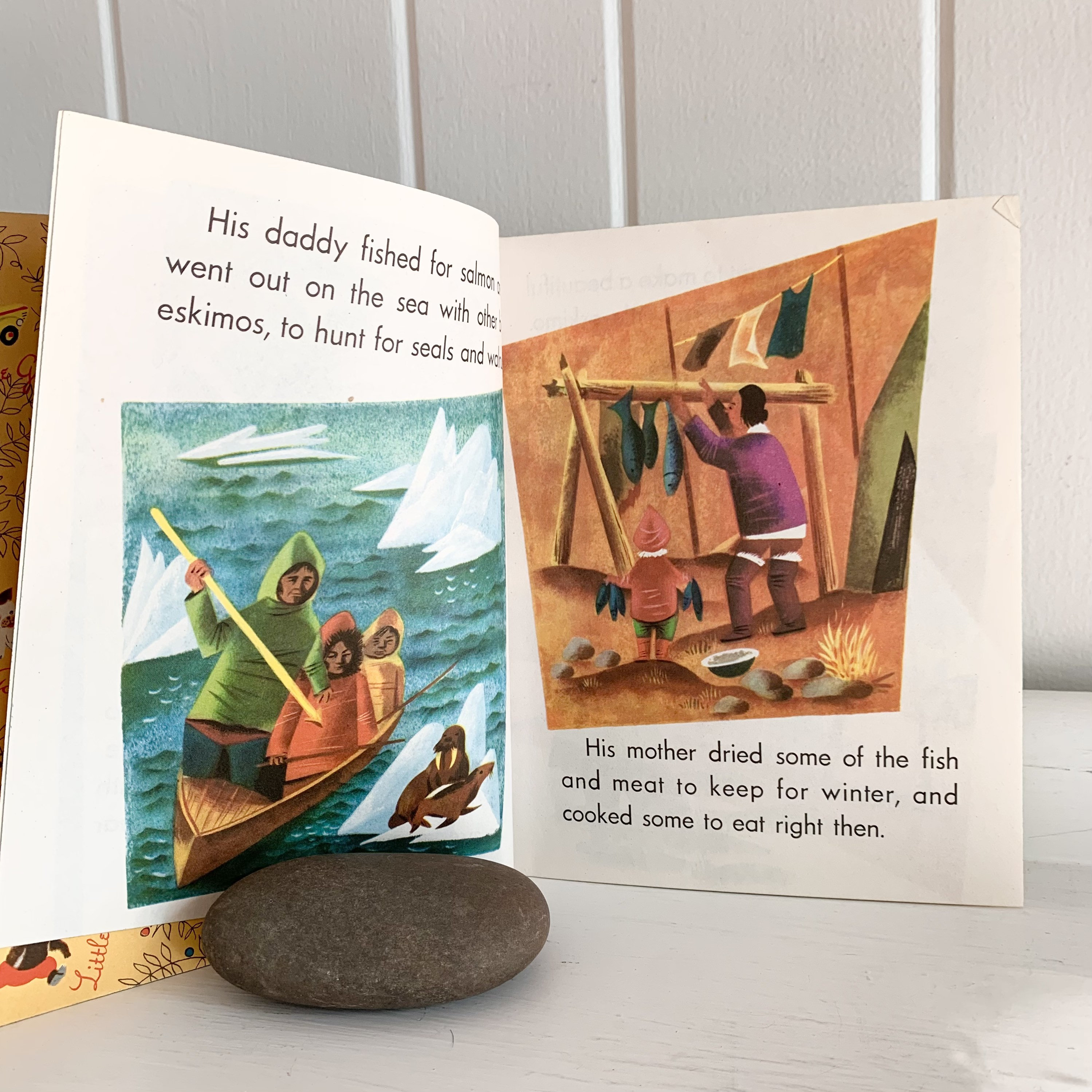 The Little Eskimo, Little Golden Book, 1952 - Etsy