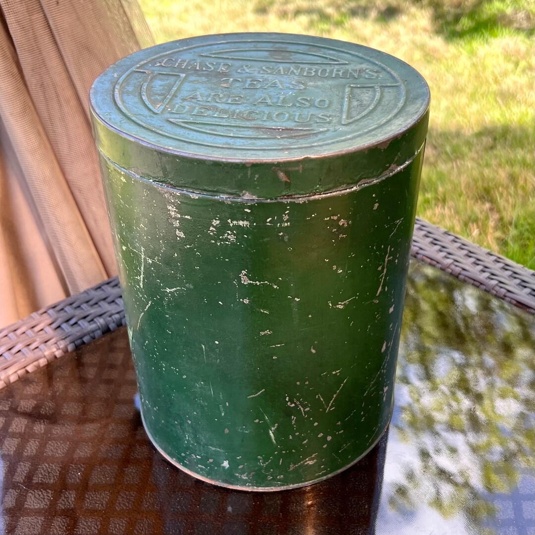 Chase & Sanborn Tin, Store Display,antique - Etsy