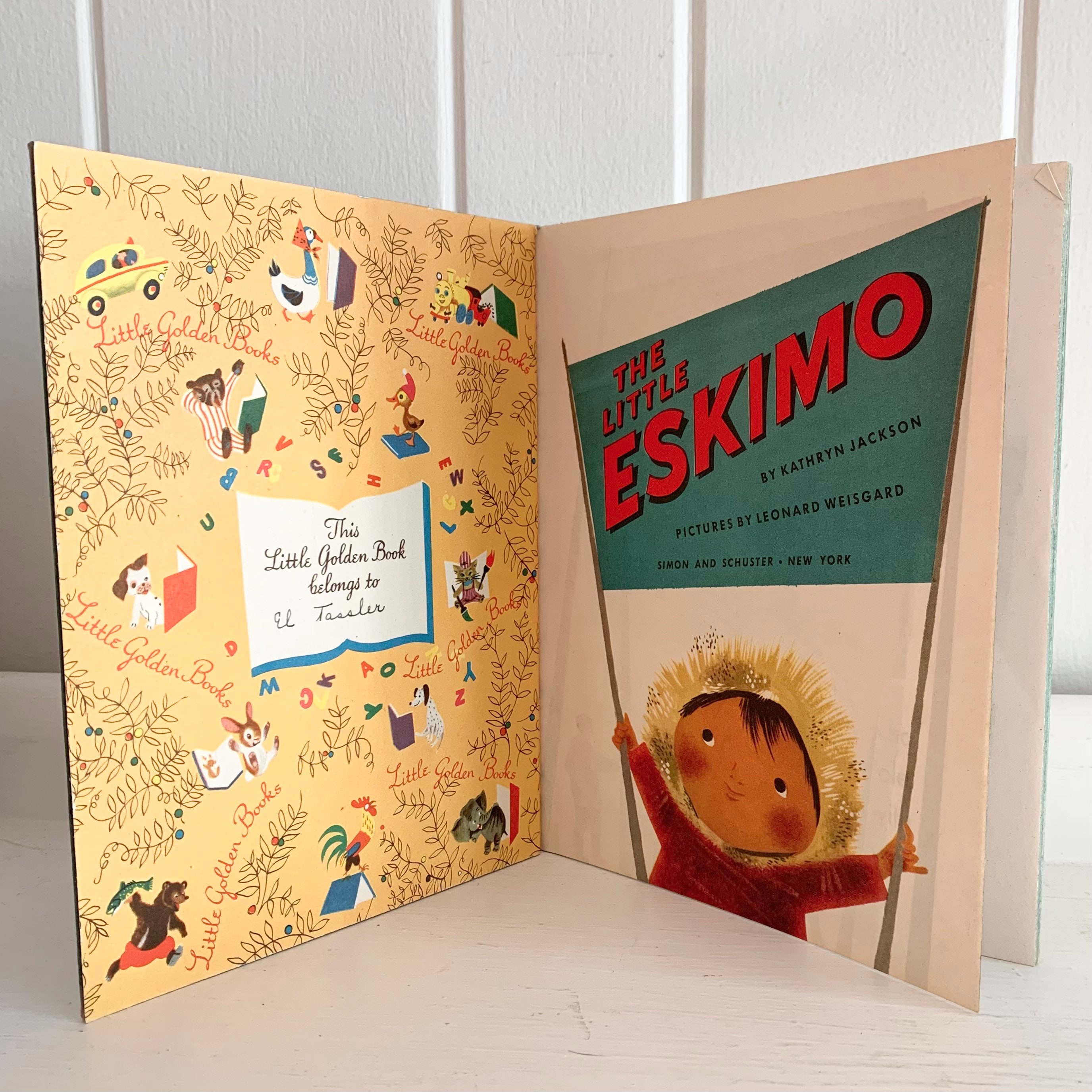 The Little Eskimo, Little Golden Book, 1952 - Etsy