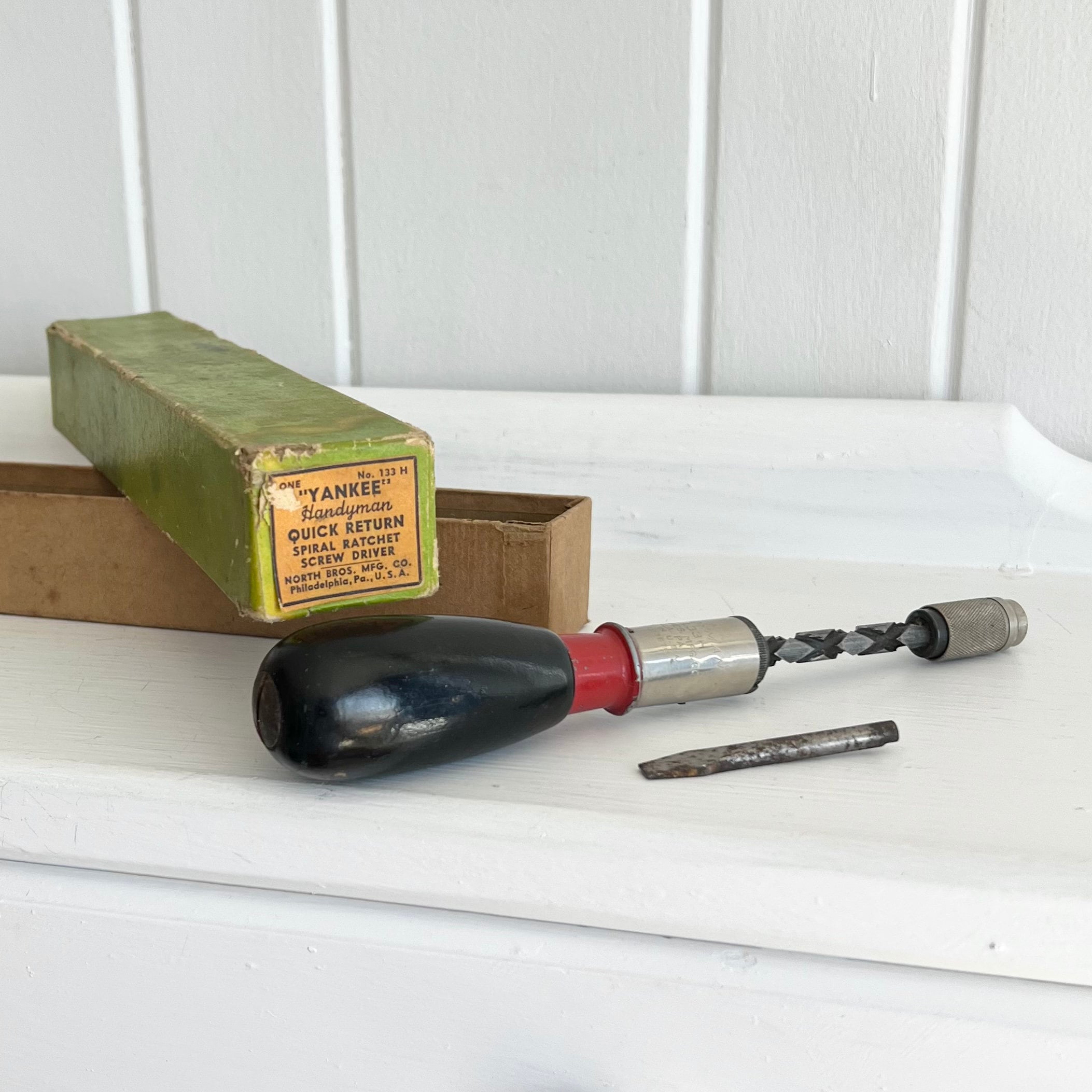 Yankee Handyman Quick Return Spiral Rachet Screwdriver, Vintage - Etsy