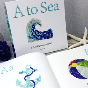 Sea Glass Books - Set of 2 - Alphabet and Colors - Etsy