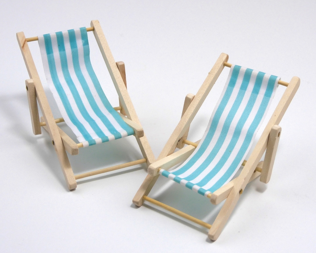 Beach Dreams Miniature Folding Wood Beach Chair - Etsy