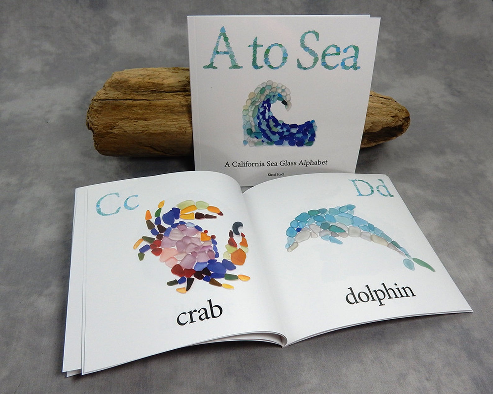 A to Sea - Sea Glass Alphabet Book - Etsy
