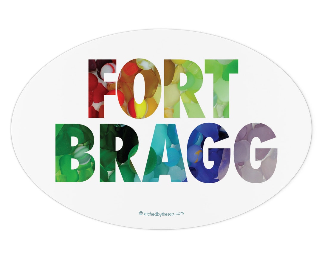 Fort Bragg Sea Glass Laptop or Bumper Sticker - Etsy