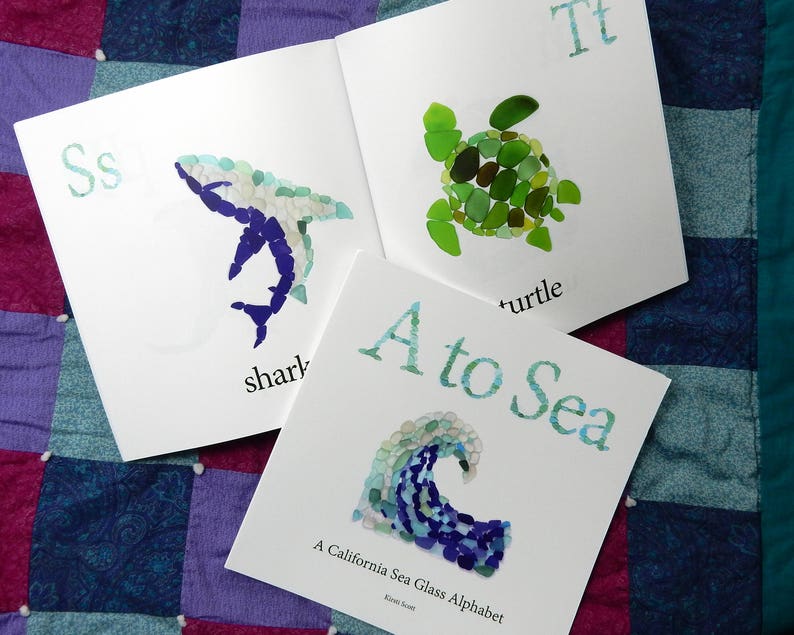 A to Sea - Sea Glass Alphabet Book - Etsy