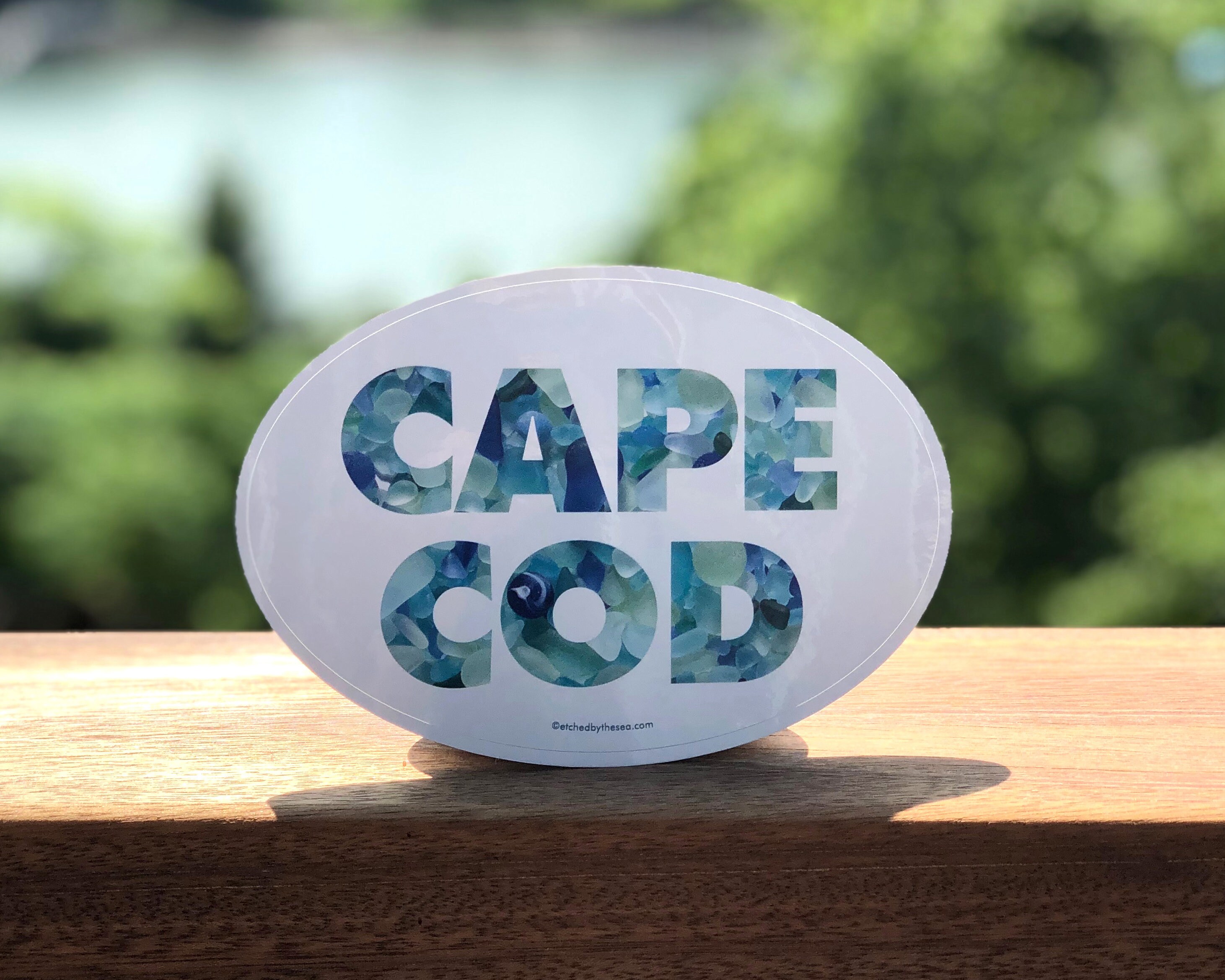 Cape Cod Sea Glass Laptop or Bumper Sticker - Etsy