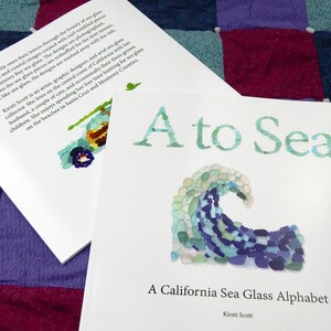 A to Sea - Sea Glass Alphabet Book - Etsy