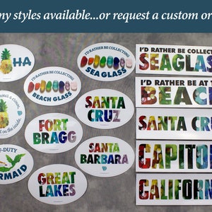 Cape Cod Sea Glass Laptop or Bumper Sticker - Etsy
